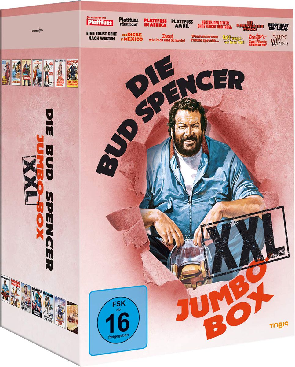 Die Bud Spencer Jumbo Box XXL | Bud Spencer DVD | EMP