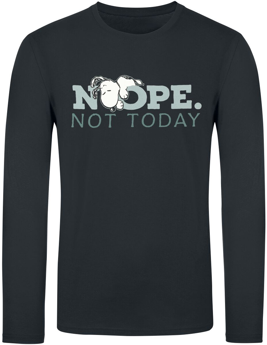 Nope. Not Today - Snoopy | Peanuts Langarmshirt | EMP