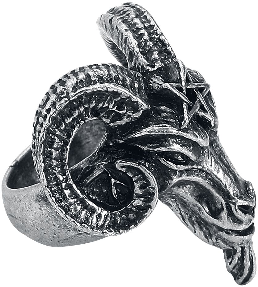 Baphomet | Alchemy Gothic Bague | EMP