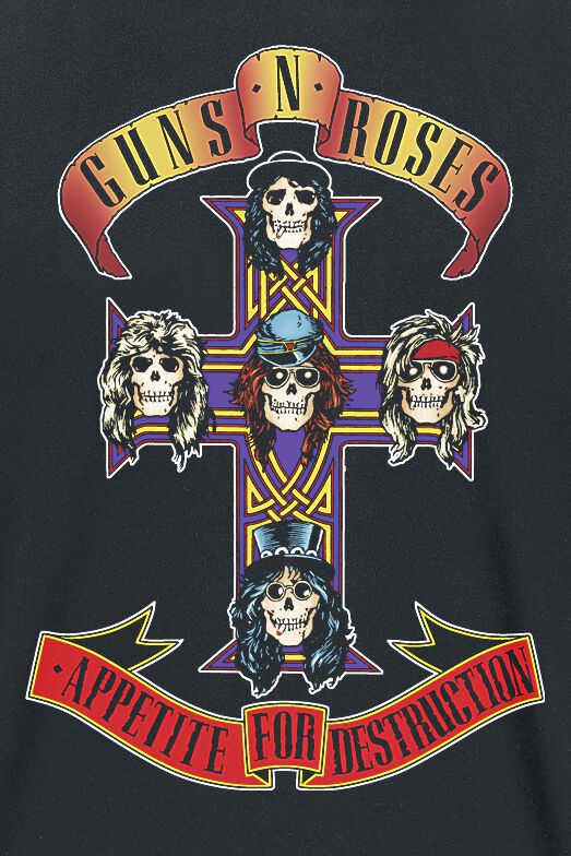 Appetite For Destruction - Cover | Guns N' Roses T-Shirt | EMP
