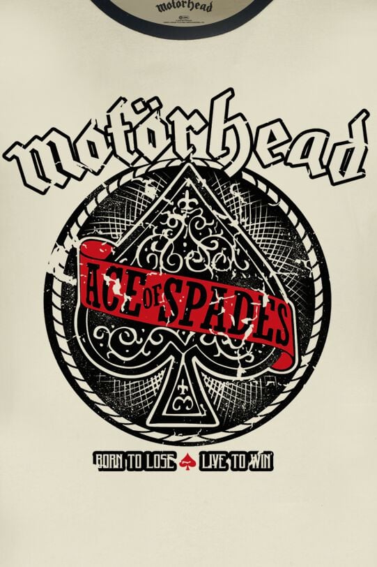 Ace Of Spades - Ringer Shirt | Motörhead T-Shirt | EMP