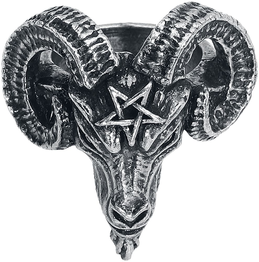 Baphomet | Alchemy Gothic Ring | EMP